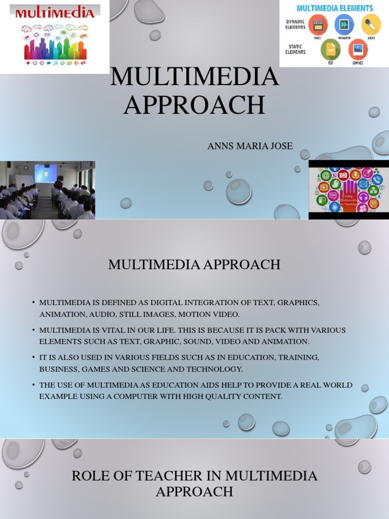 Multimedia Approach | PDF | Multimedia | Learning