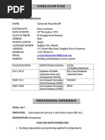 SOPL and SOFP Format | PDF | Bad Debt | Expense