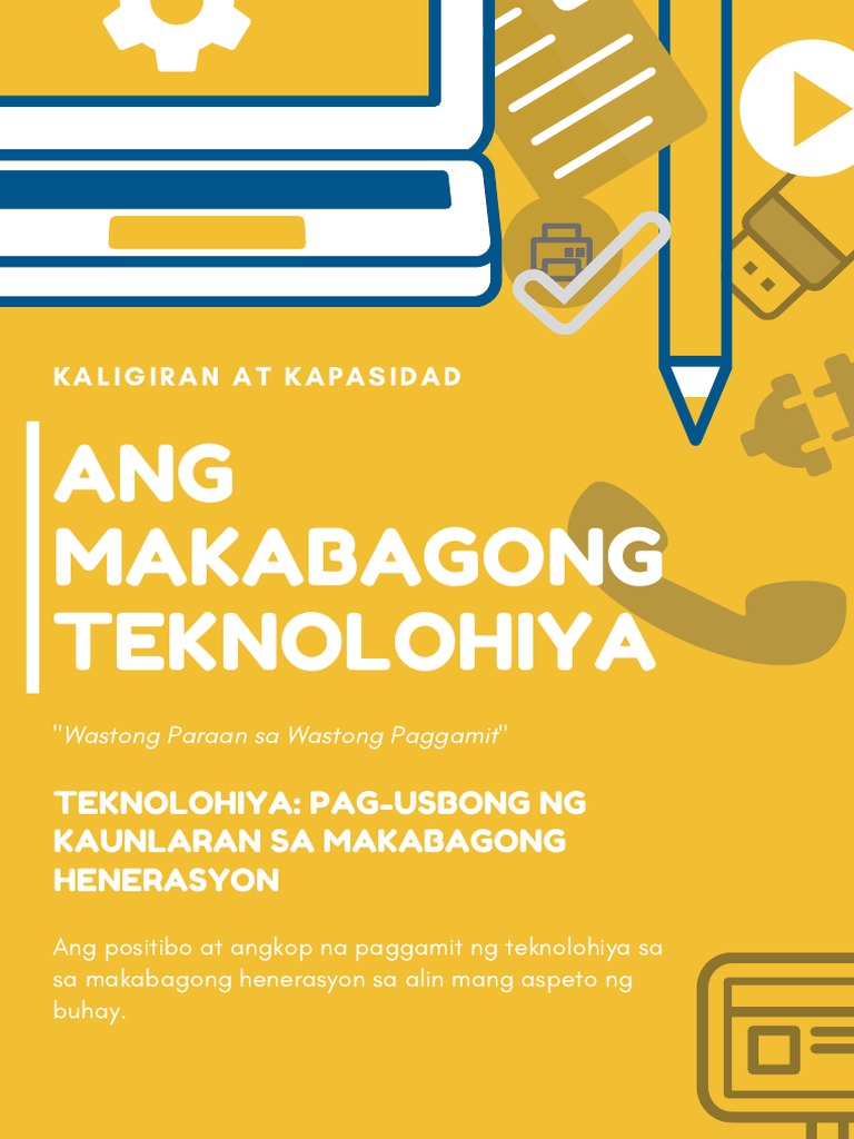 Ang Makabagong Teknolohiya | PDF