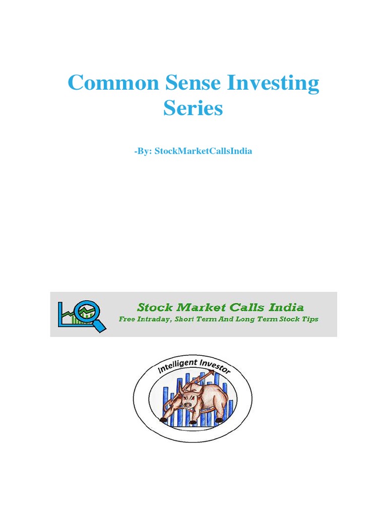 Common Sense Investing | PDF | Investing | Stocks
