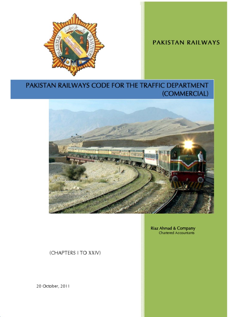 Pakistan Railways Traffic Code Overview | PDF | Ticket (Admission ...