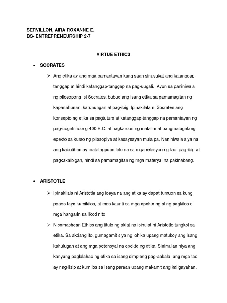 Virtual Ethics | PDF