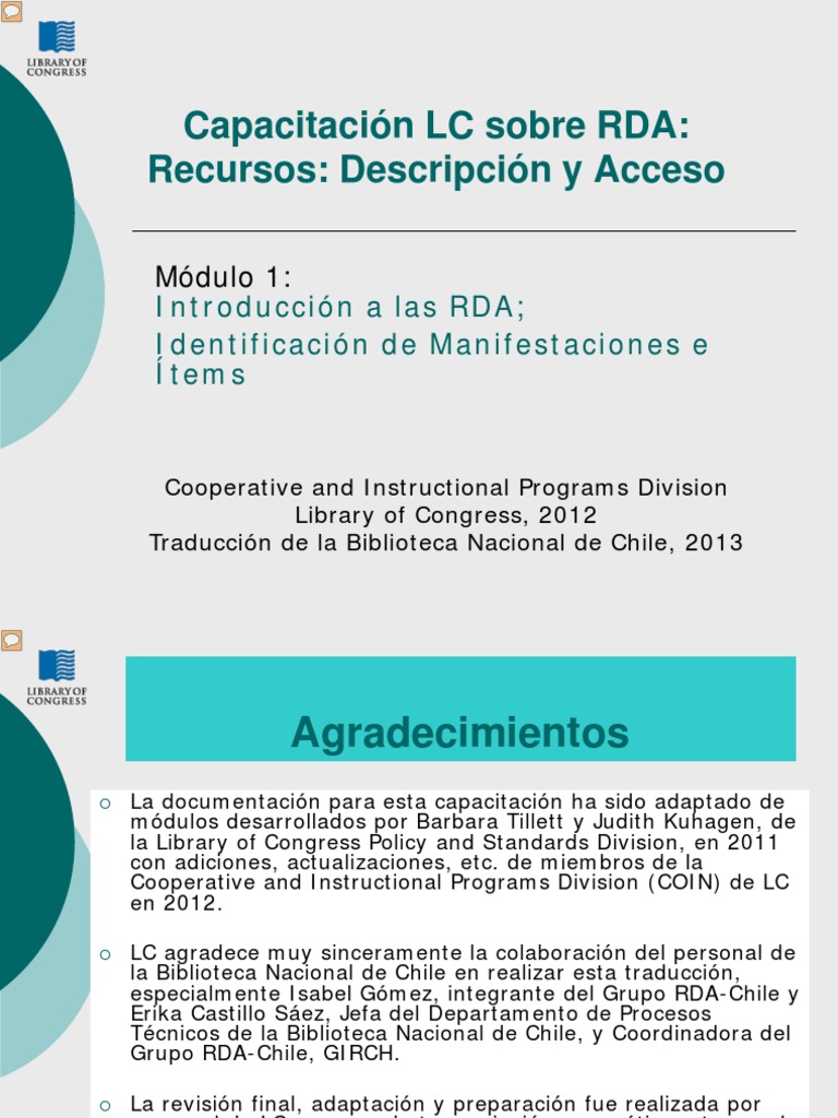 Manual RDA Completo | PDF | Metadatos | Catalogación