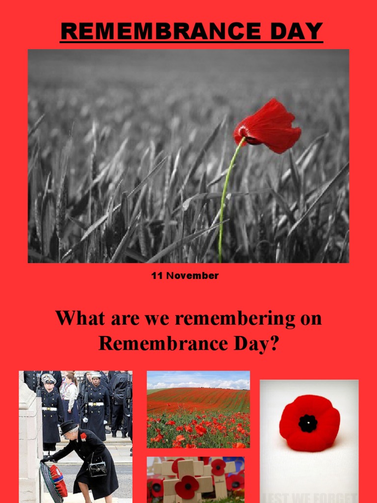 Remembrance Day | PDF | Social Science