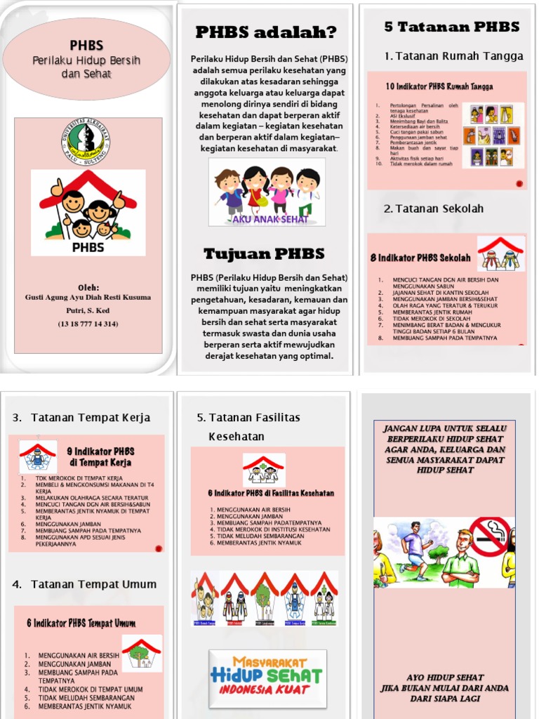 PHBS dan 5 Tatanan | PDF