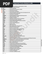 Banking Acronyms and Abbreviations Guide | PDF | Banks | International ...