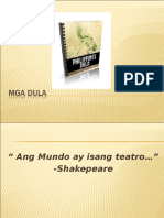 Pamamaraan Sa Pagsulat NG Dula | PDF