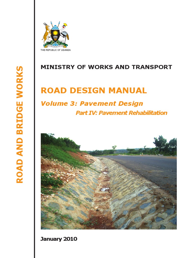 Roads Design Manual | PDF | Road Surface | Road