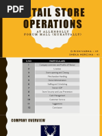 Store Manager Checklists | PDF | Merchandising | Inventory