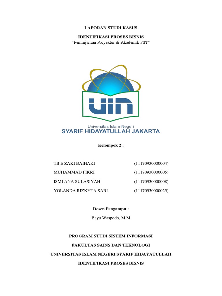 Identifikasi Proses Bisnis (Kelompok 2) - 1 | PDF