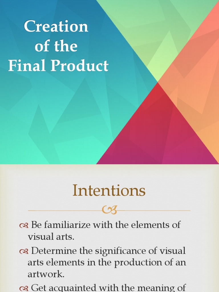 Understanding Final Artwork Elements | PDF | Art Media | Senses
