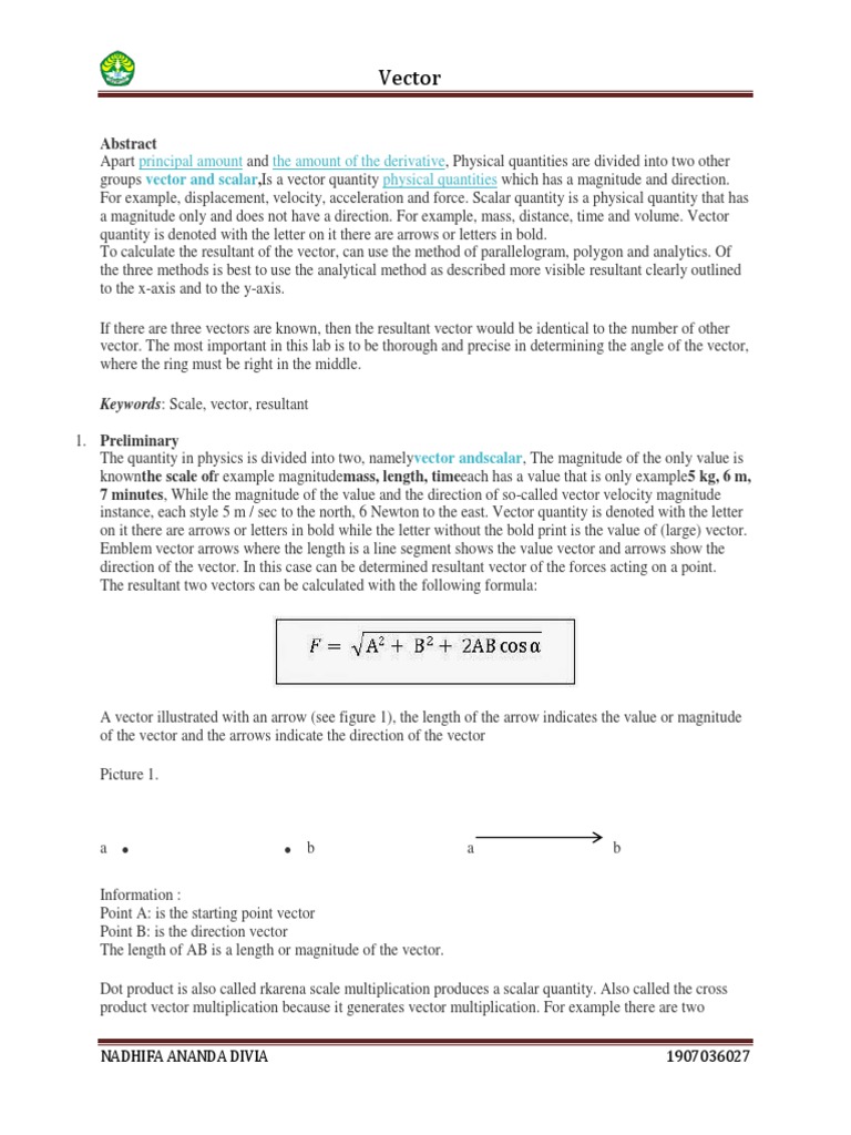 Vector: Principal Amount The Amount of The Derivative Physical ...