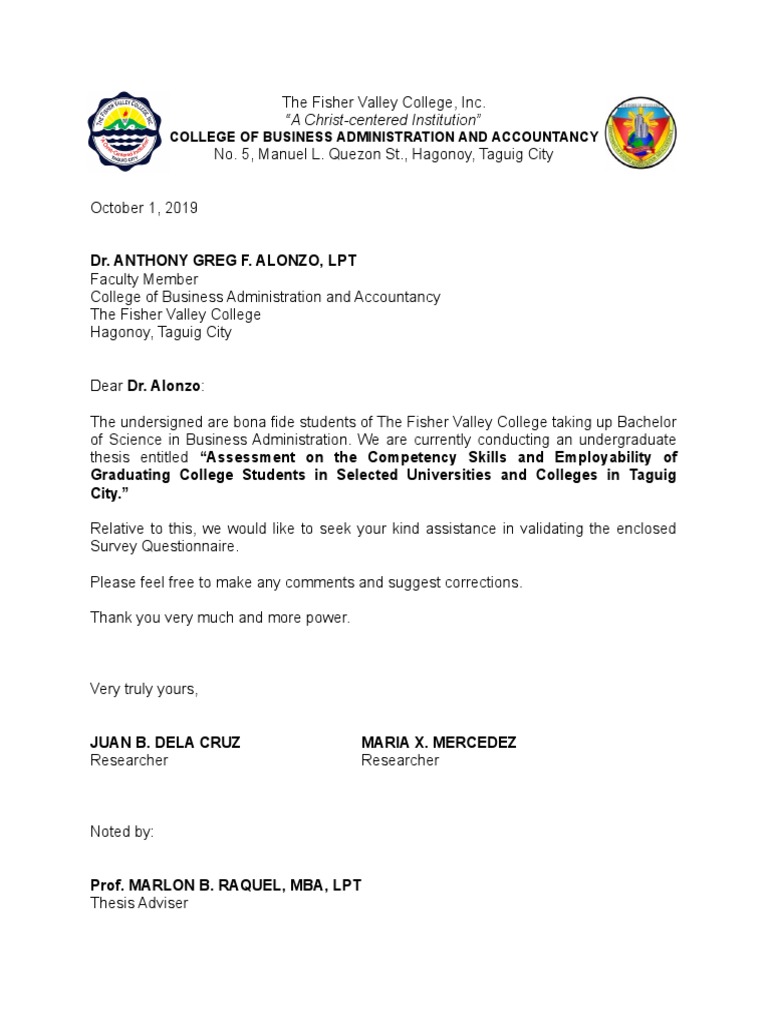 Expert Evaluation Form - Validation Letter | PDF