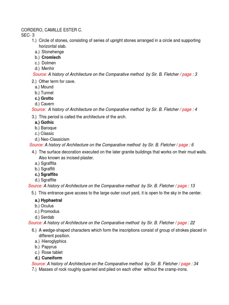 Hoa 1&2 Reviewer | PDF | Architectural Design | Architecture