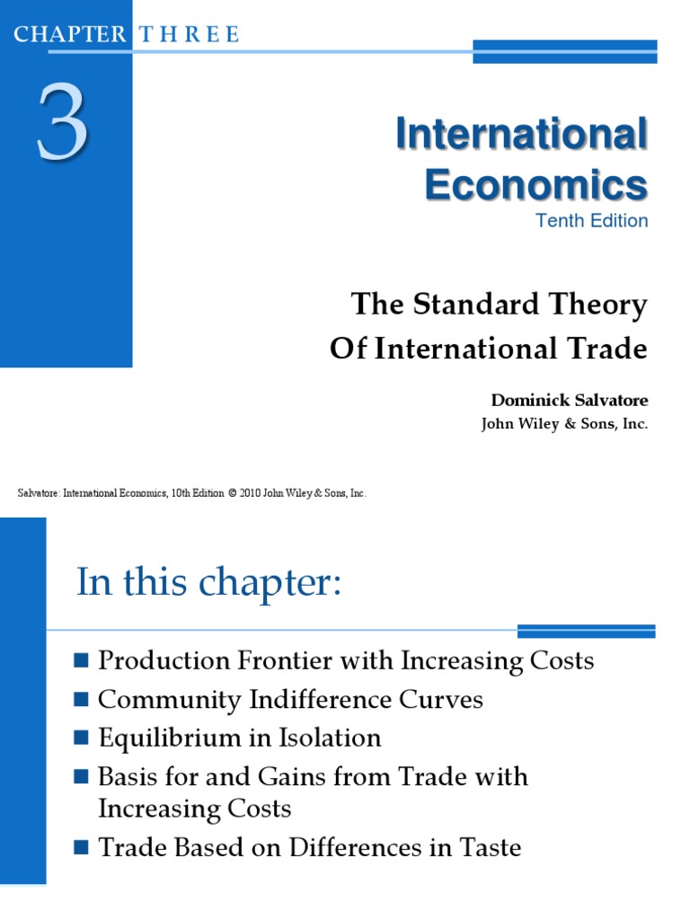 Chapter 3 | PDF | Economic Theories | Economics