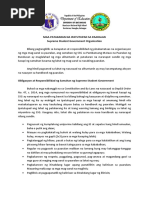 Tagalog - Student Handbooks | PDF