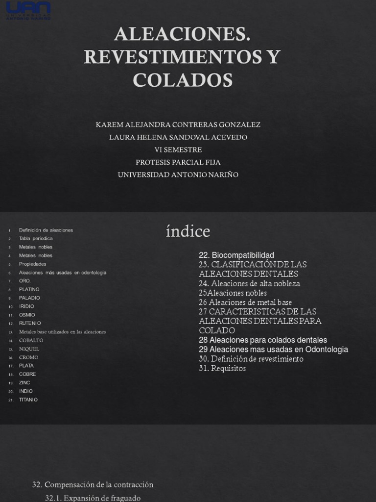 Revestimientos y Colados | PDF | Rieles | Aleación