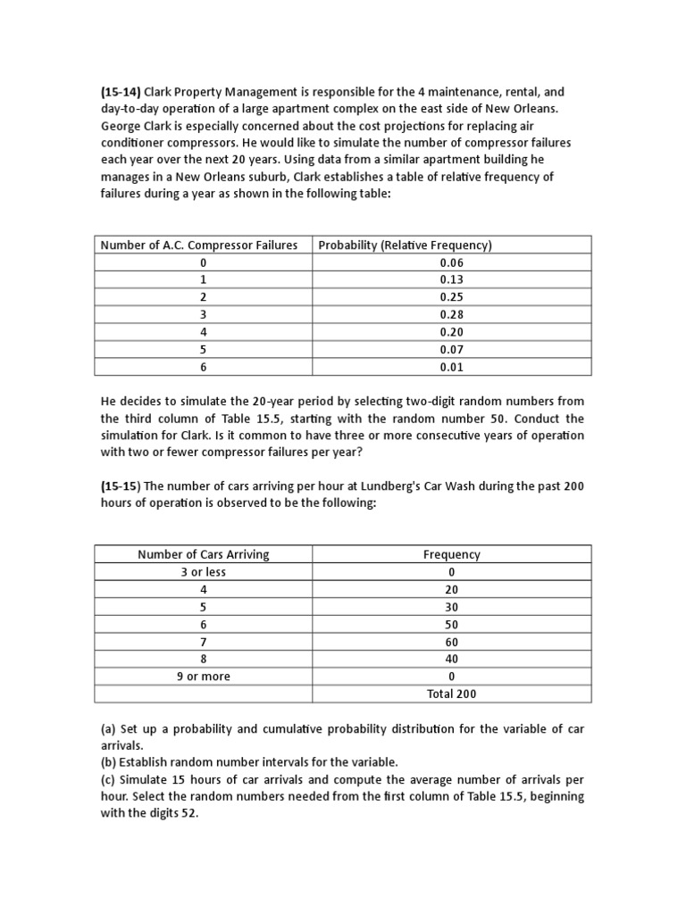 Simulation Modeling | PDF | Expected Value | Hvac