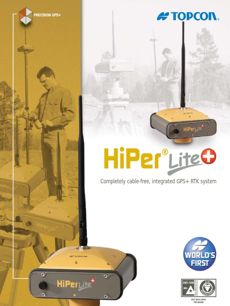 Ficha Tecnica - HiperLite+ | PDF | Global Positioning System | Cable ...