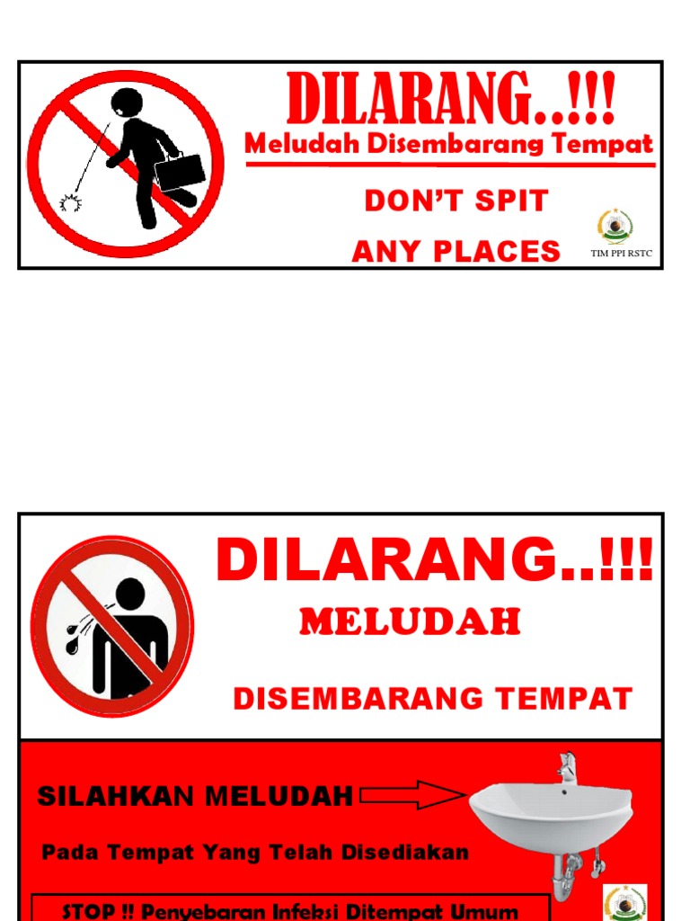 DILARANG Meludah | PDF