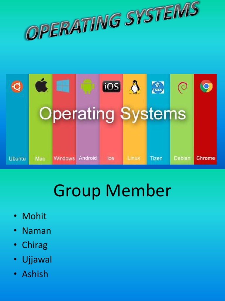 Operating System | PDF | Graphical User Interfaces | Menu (Computing)