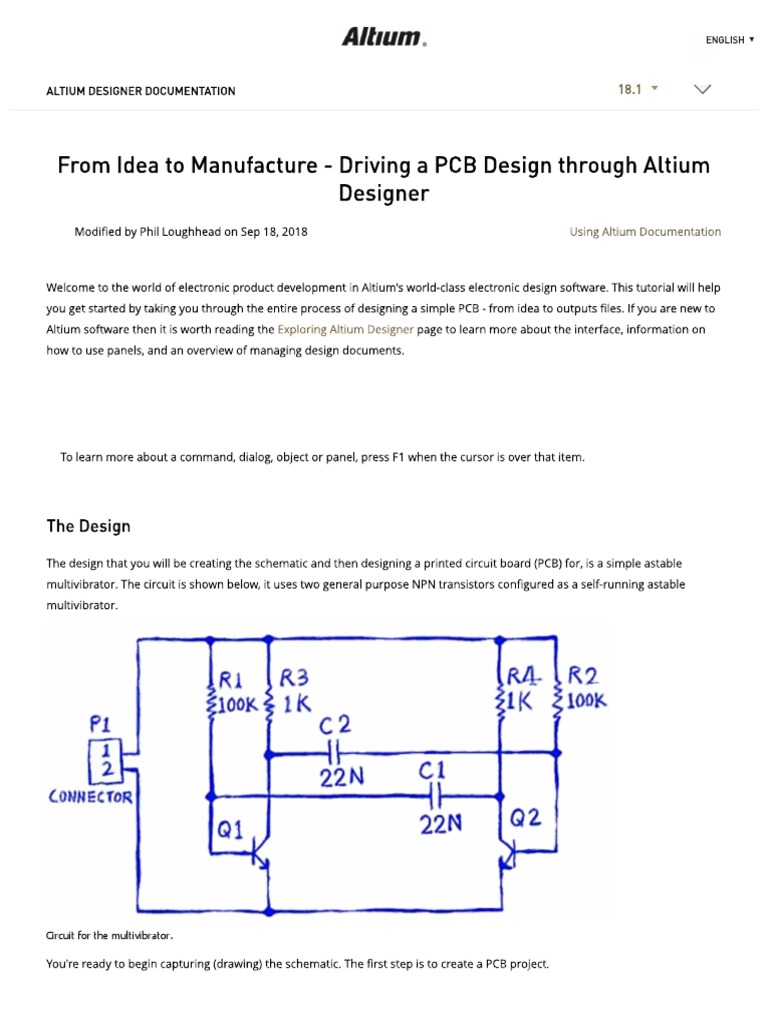Altium Tutorial | PDF | Printed Circuit Board | Computing