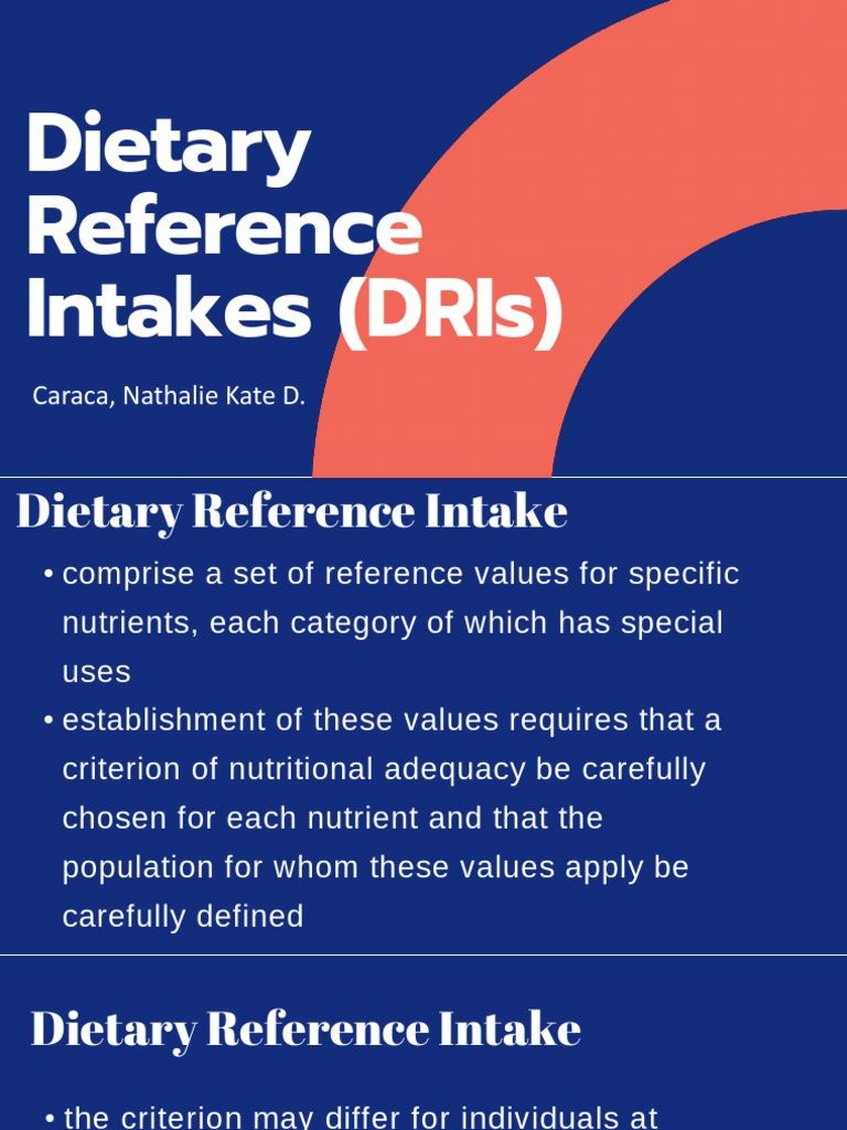 Dietary Reference Intakes Blogs | Welcome To H.J.Vyas Mithaiwala