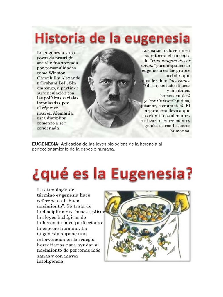 Eugenesia y Herencia Biológica | PDF