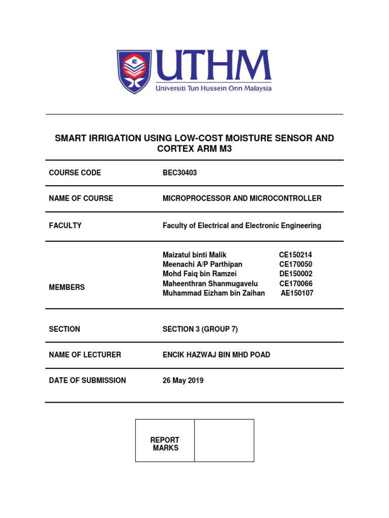Soil Moisture Sensor | PDF | Wi Fi | Irrigation