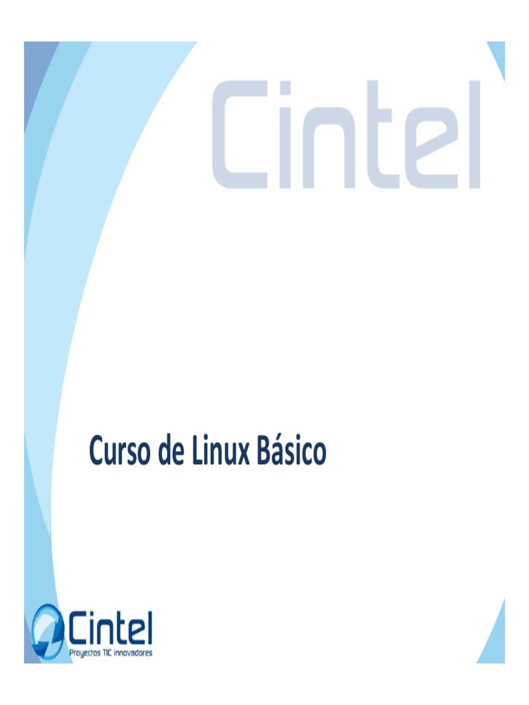 Curso Basico de Linux | PDF | Distribución de Linux | Proyectos de ...