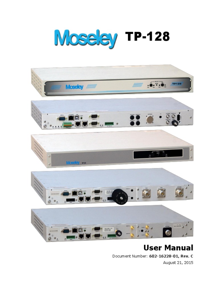 TP128 UserManual RevC | PDF | Electrical Connector | Electromagnetic ...