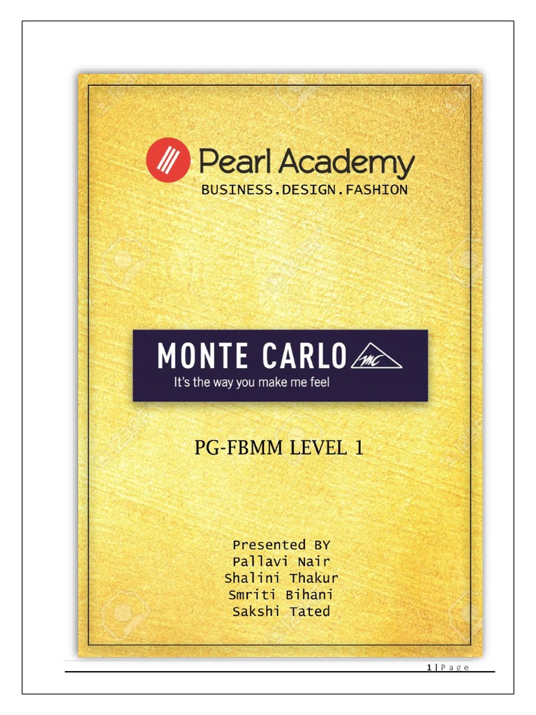 The Evolution of Monte Carlo: From a Small Woollen Factory to a Leading ...