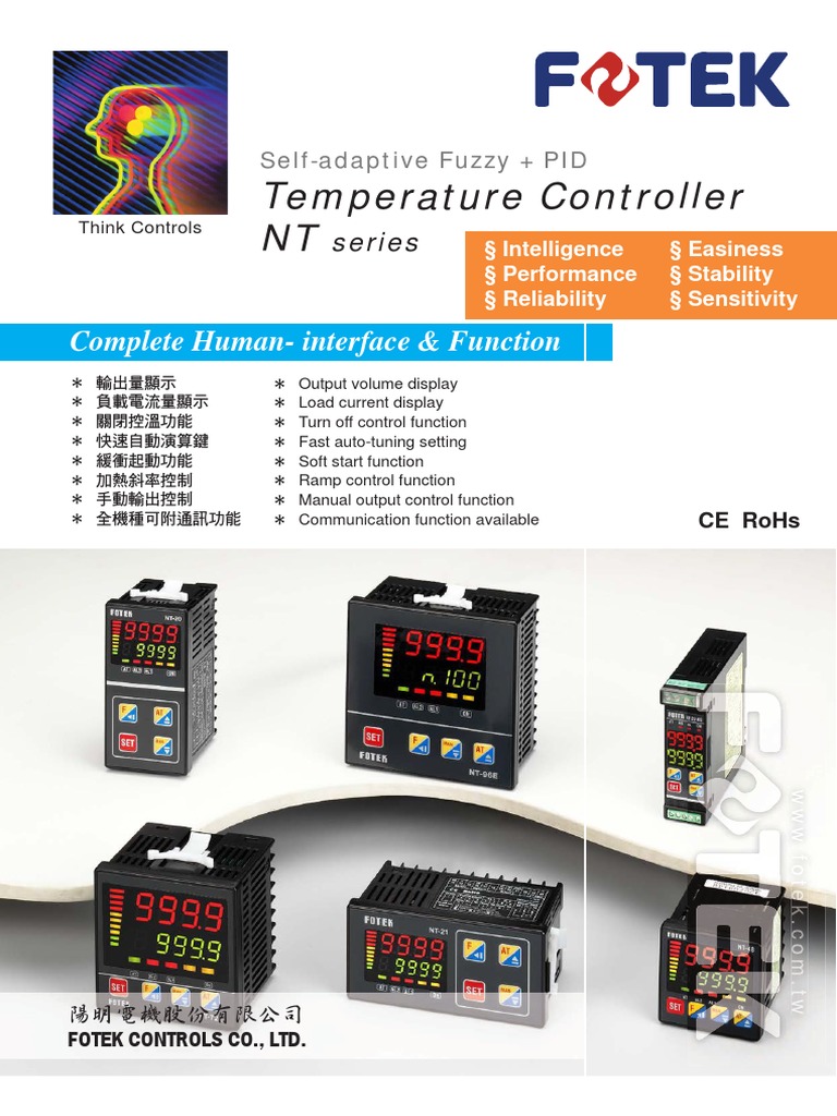 Fotek | PDF | Parameter (Computer Programming) | Electrical Engineering