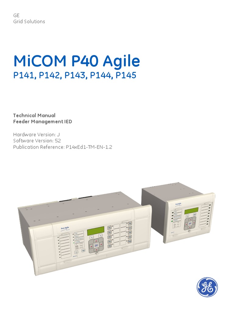 Proteccion de Linea P141 Al P145 | PDF | Electrical Engineering ...