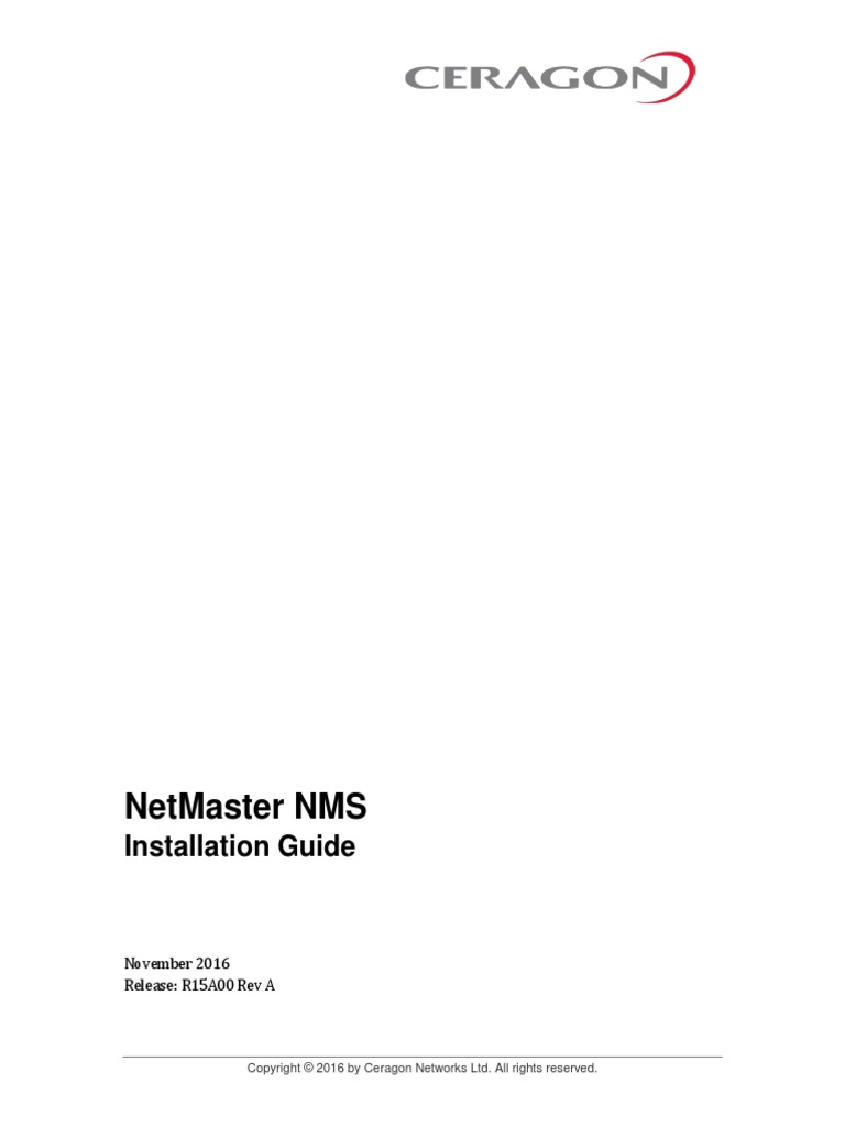 NetMaster Installation Guide | PDF | Backup | Java Virtual Machine