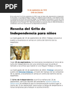 Cuento de La Independencia | PDF | Militares de mexico | México ...