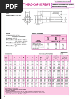 External Metric Thread Table Chart | PDF | Screw | Tools