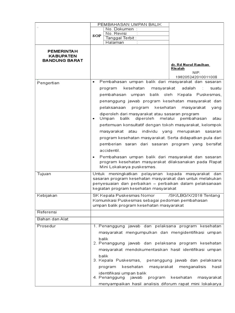 4.1.2.3 Pembahasan Umpan Balik | PDF