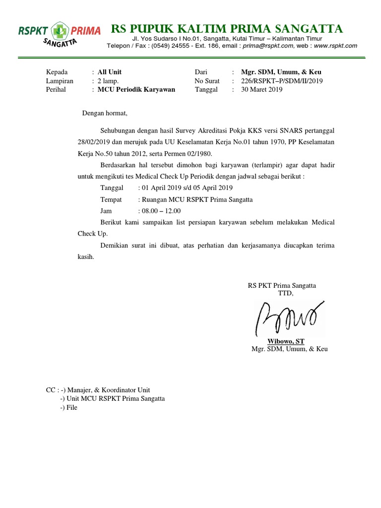 Rs Pupuk Kaltim Prima Sangatta: Jl. Yos Sudarso I No.01, Sangatta ...