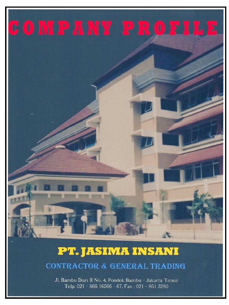 Compani Profil Jasima Insani | PDF