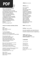 Kanta NG Simbahan Lyrics | PDF