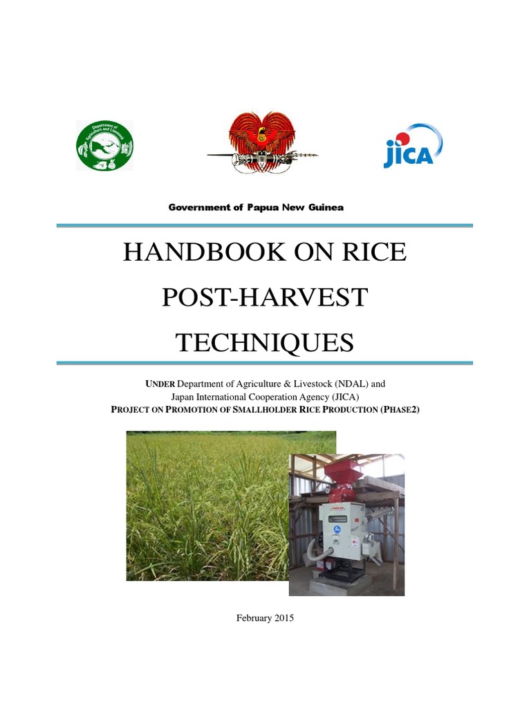 A Guide to Sustainable Smallholder Rice Production in Papua New Guinea ...