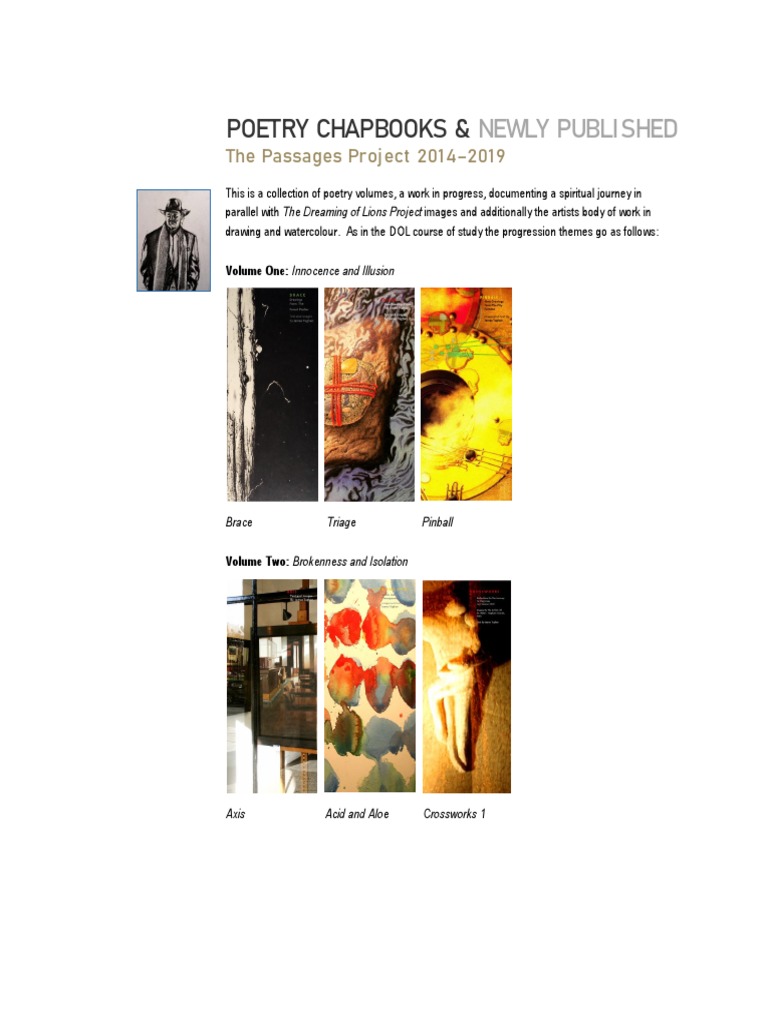 Poetry Chapbooks &: Newly Published | PDF