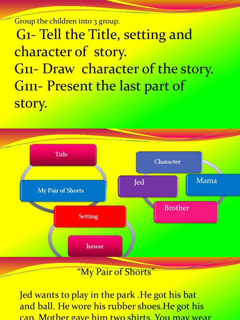 Children's Story Group Activity Guide | PDF | Books