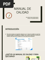 Manual de Calidad - Ejemplo | PDF | Gestión de la calidad | Calidad (comercial)