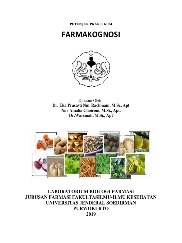 Buku PP Praktikum Farmakognosi 2019 | PDF