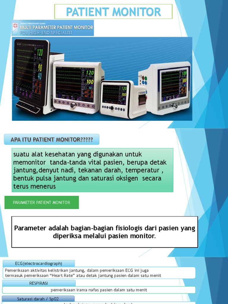 Presentation Patient Monitor | PDF | Electrocardiography | Circulatory ...