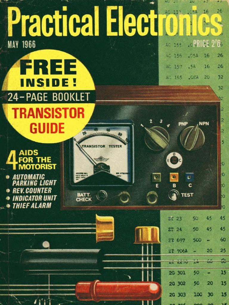 Practical Electronics 1966 05 PDF | PDF | Bipolar Junction Transistor ...