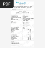Cebu Pacific Official Receipt Guide | PDF | Receipt | Financial Services