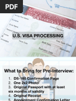 DS-160 Visa Application Sample Form | PDF | Travel Visa | Social ...